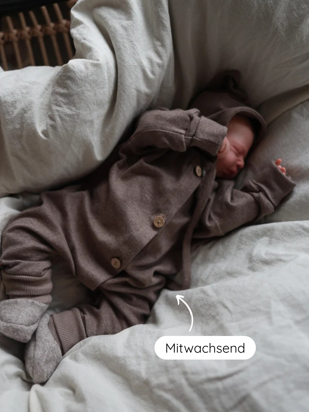 Mini Overall Praline für Babys